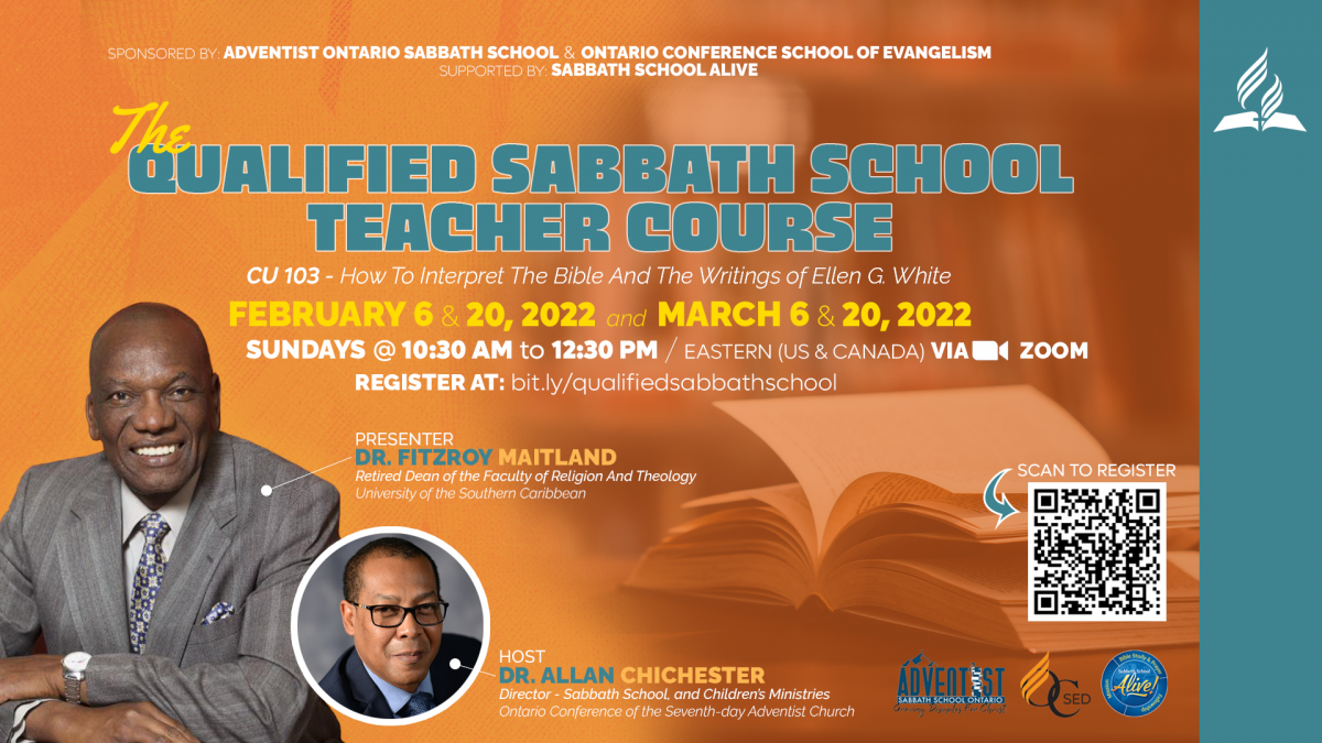 Qualified Sabbath School Teacher Course - Adventist Ontario Conference ...