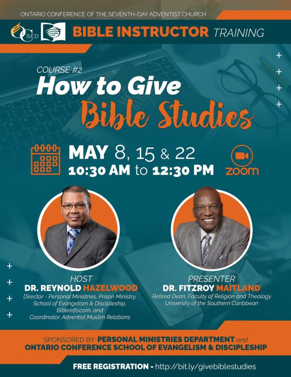 How To Give Bible Studies - Adventist Ontario Conference Website